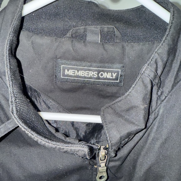Members Only | Jackets & Coats | Members Only Black Jacket For Men ...
